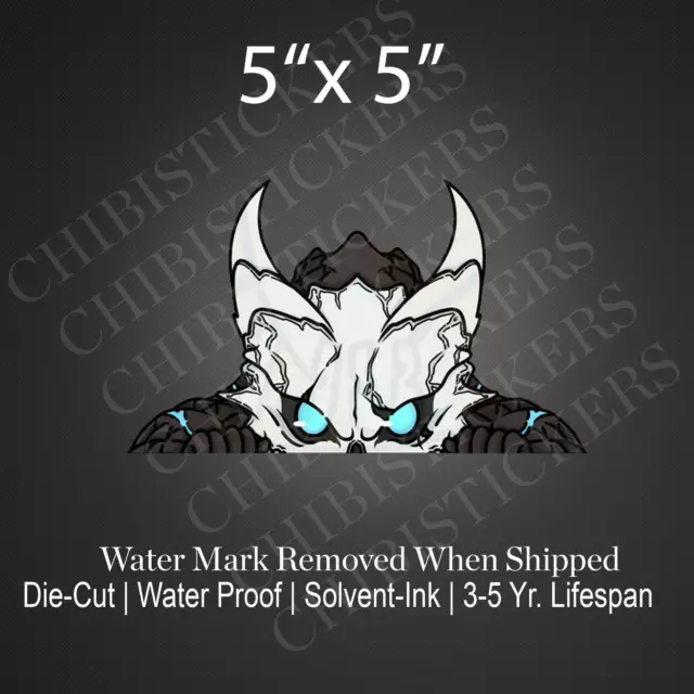 Kaiju No. 8 Sticker Monster Demon Anime Car Decal Vinyl Waterproof ...