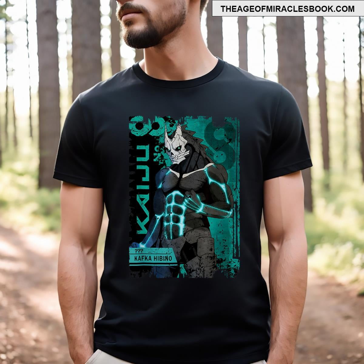 Kaiju Vintage Japanese Monster No 8 T-shirt - Walmart.com