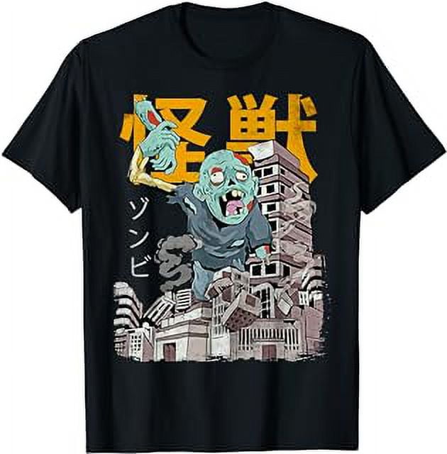 Kaiju Zombie Japanese Anime Monster Halloween T-Shirt - Walmart.com