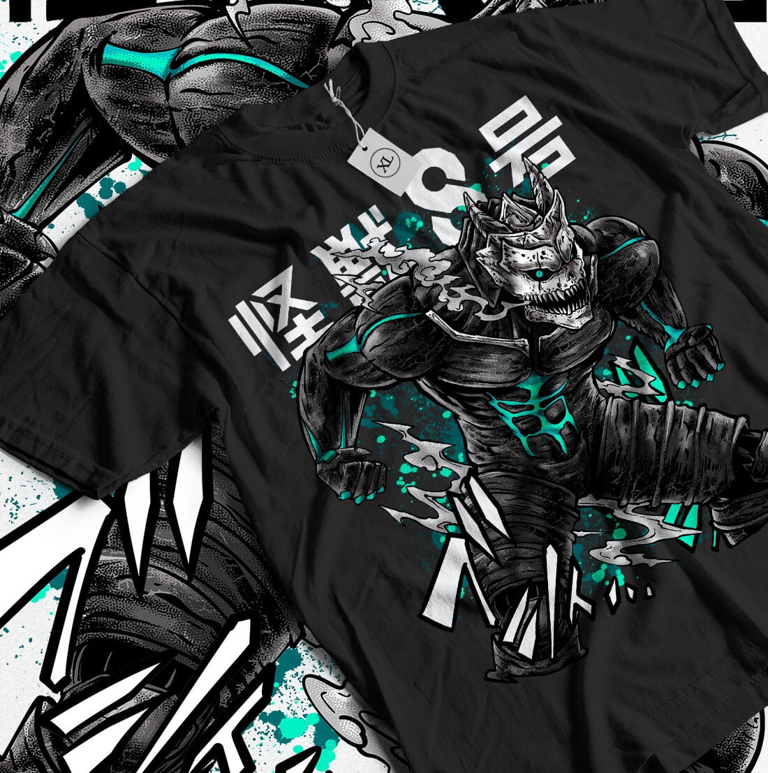 Kaiju no 8 T-shirt Mina Shiro kaij HoshinaGift Manga Best Anime Shirt ...