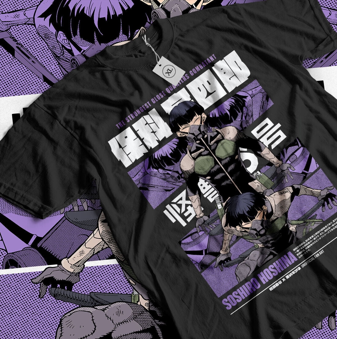 Kaiju no 8 T-shirt Mina Shiro kaij Manga Horror Anime Gift Shirt All ...