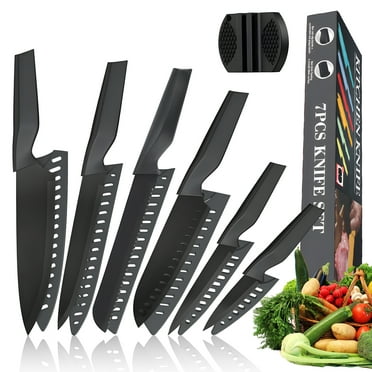 **12-piece knife set – chef, bread, carving, utility & paring knives ...