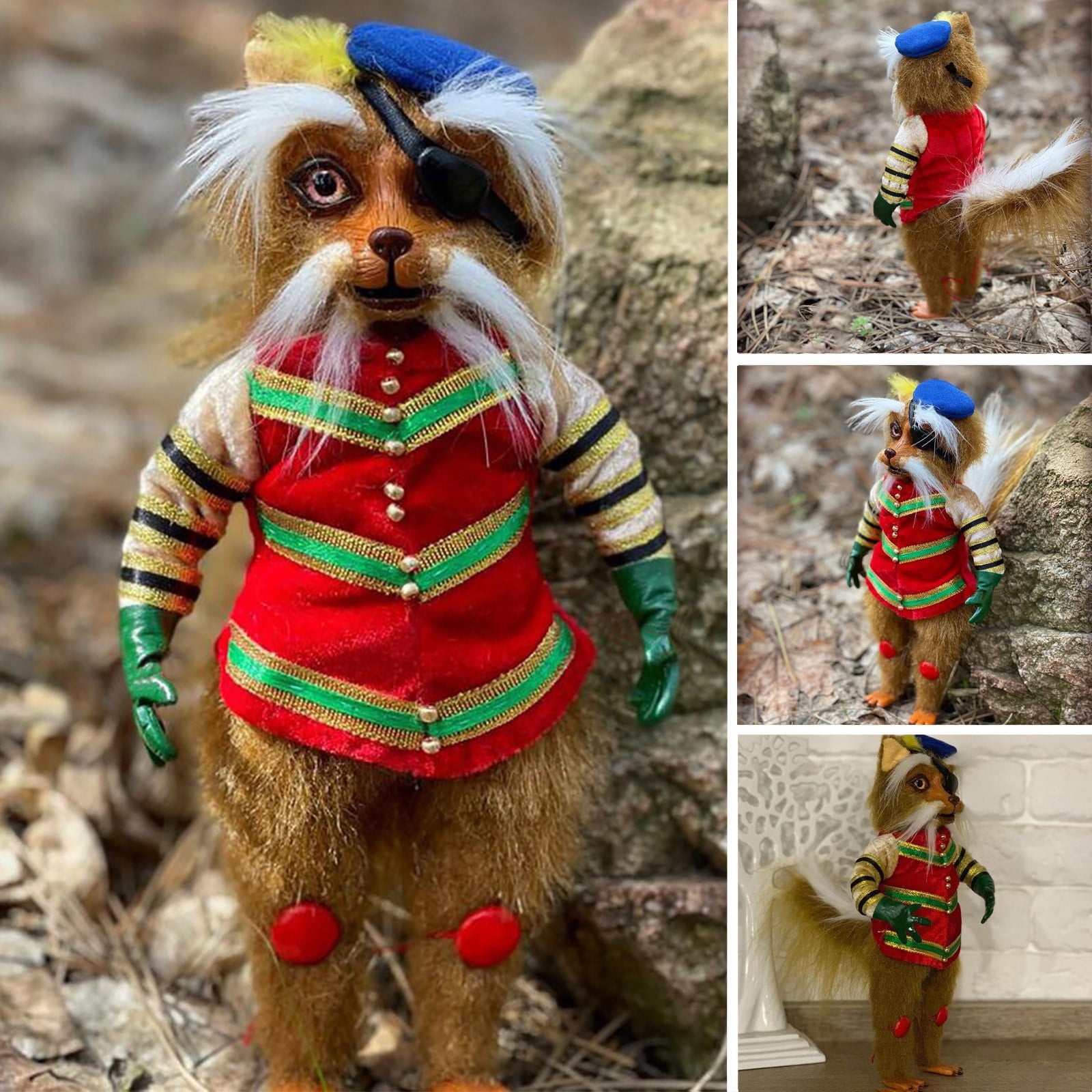 Kaimada Sir Didymus From The Labyrinths Cute Foxes Terrier Doll Toy ...