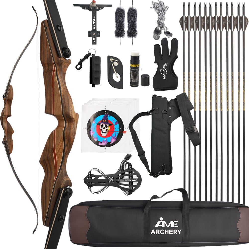 Kaimai 710 30–60 lbs Recurve Bow Package – Takedown Bow with Archery ...