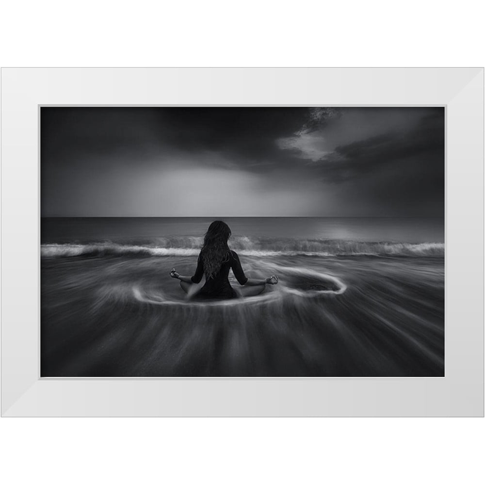 Kaimaki, Maria 14x11 White Modern Wood Framed Museum Art Print Titled - Oceanids Vi: Galene ...