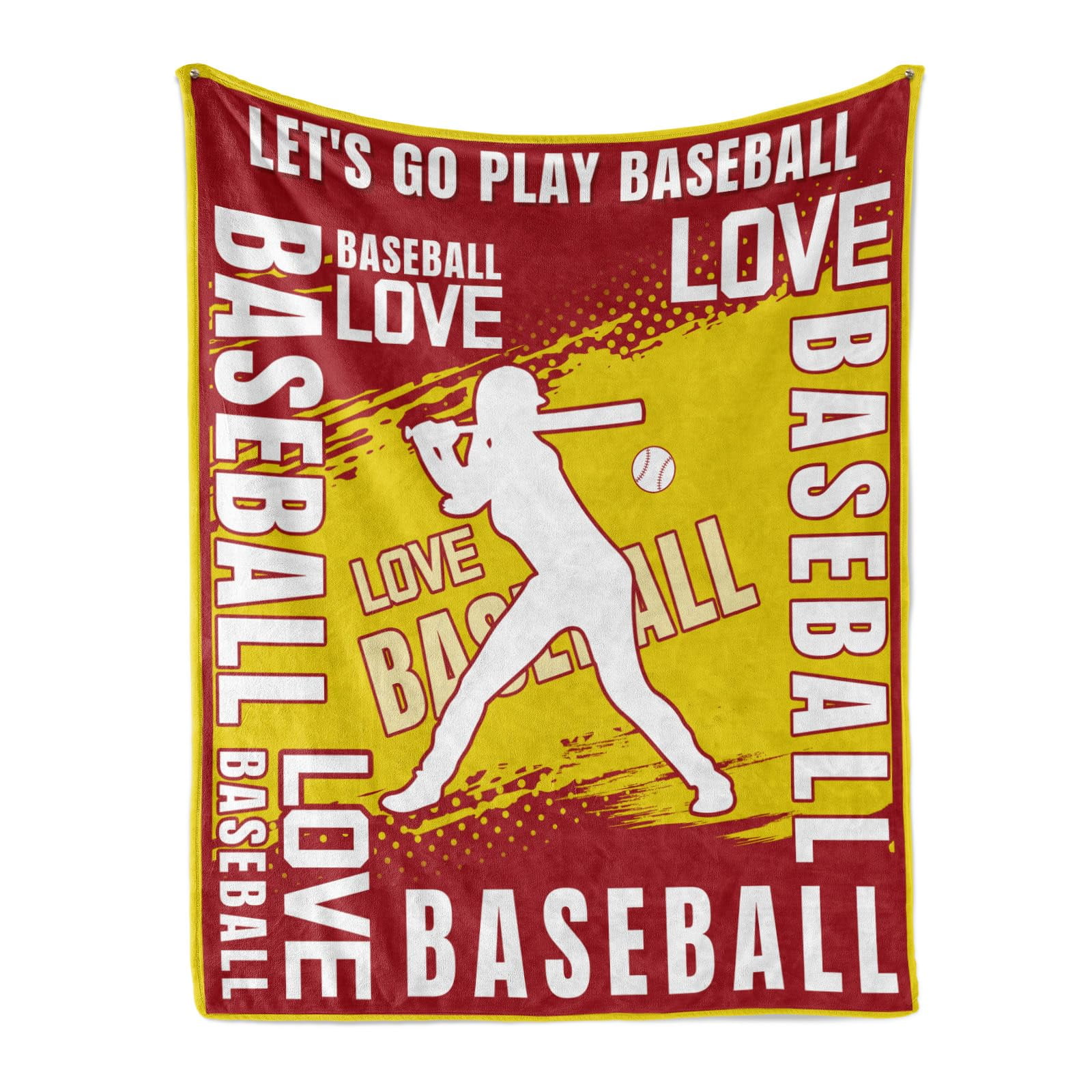 Kainsy Baseball Blankets for Boys, Baseball Team Player Blankets Gift ...