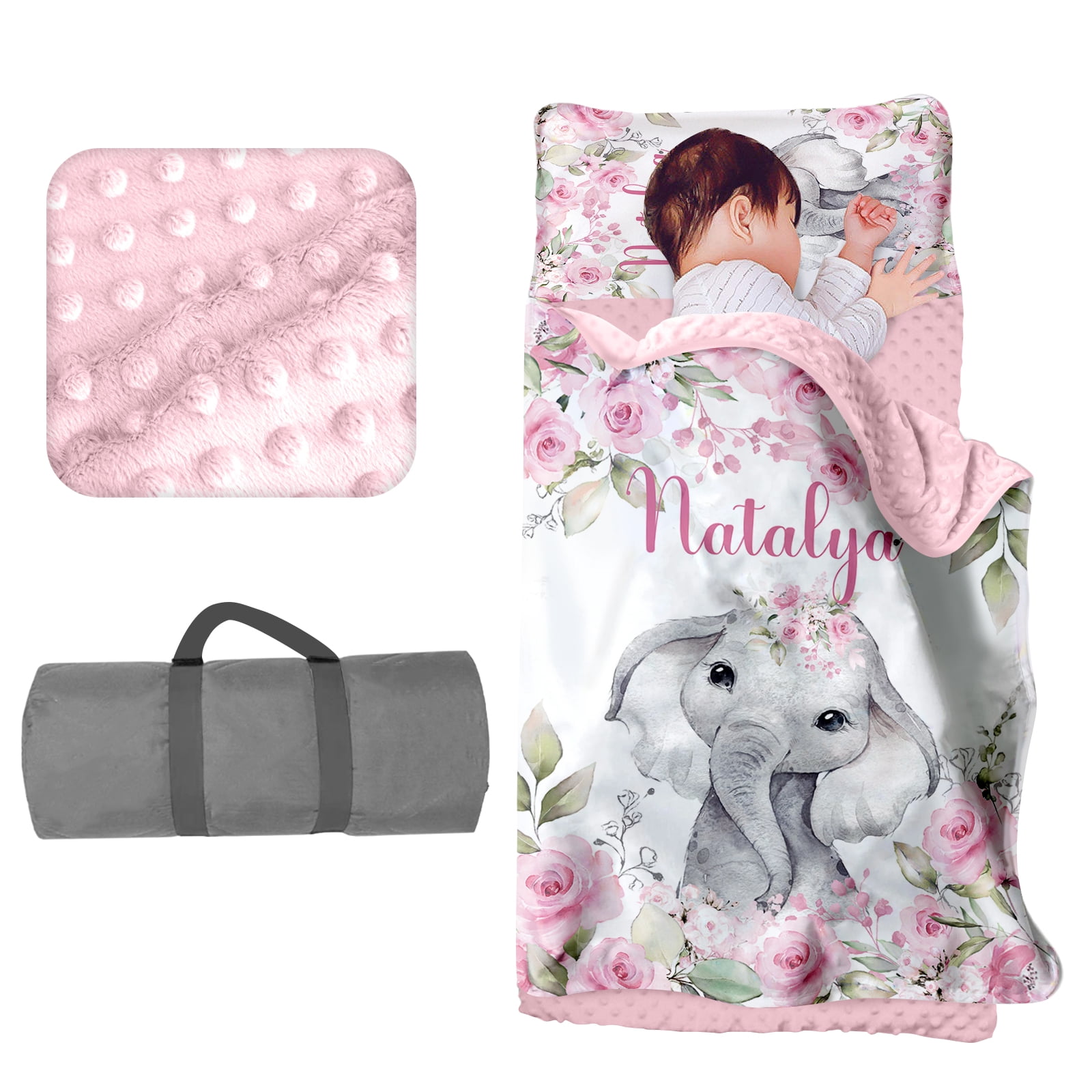 Kainsy Custom Toddler Nap Mat for Daycare Cot Bedding - Baby Girls Kids ...
