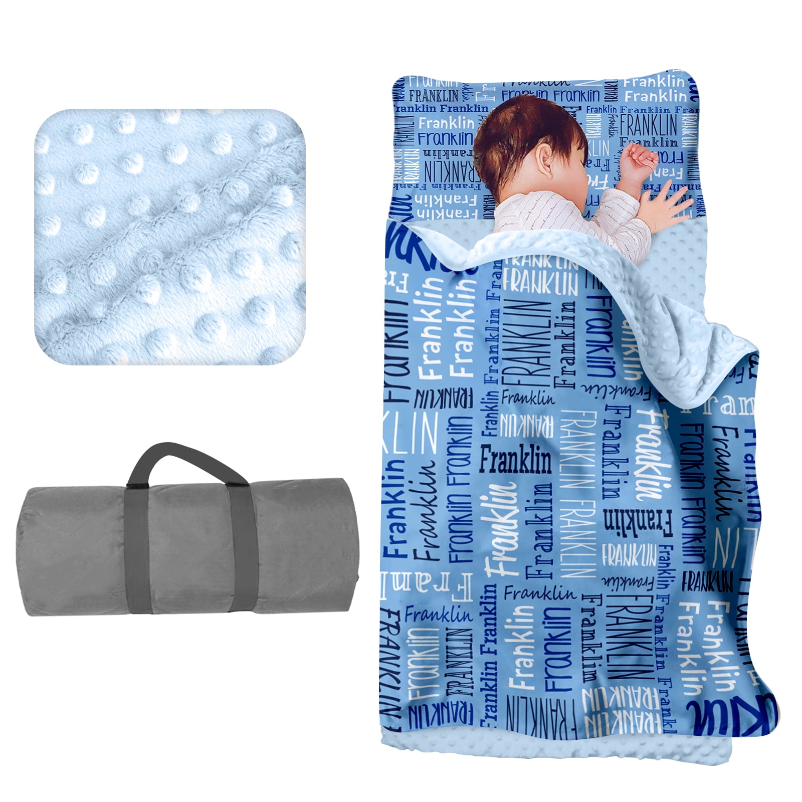 Kainsy Custom Toddler Nap Mat for Daycare - Evulum Kids Boys Sleeping ...