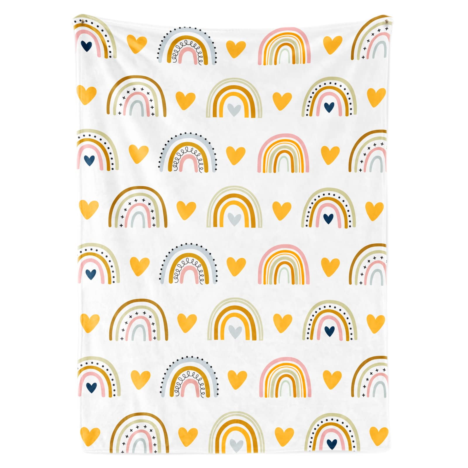 Kainsy Rainbow Throw Blanket for Teens Boys Girls, All Season Throw ...