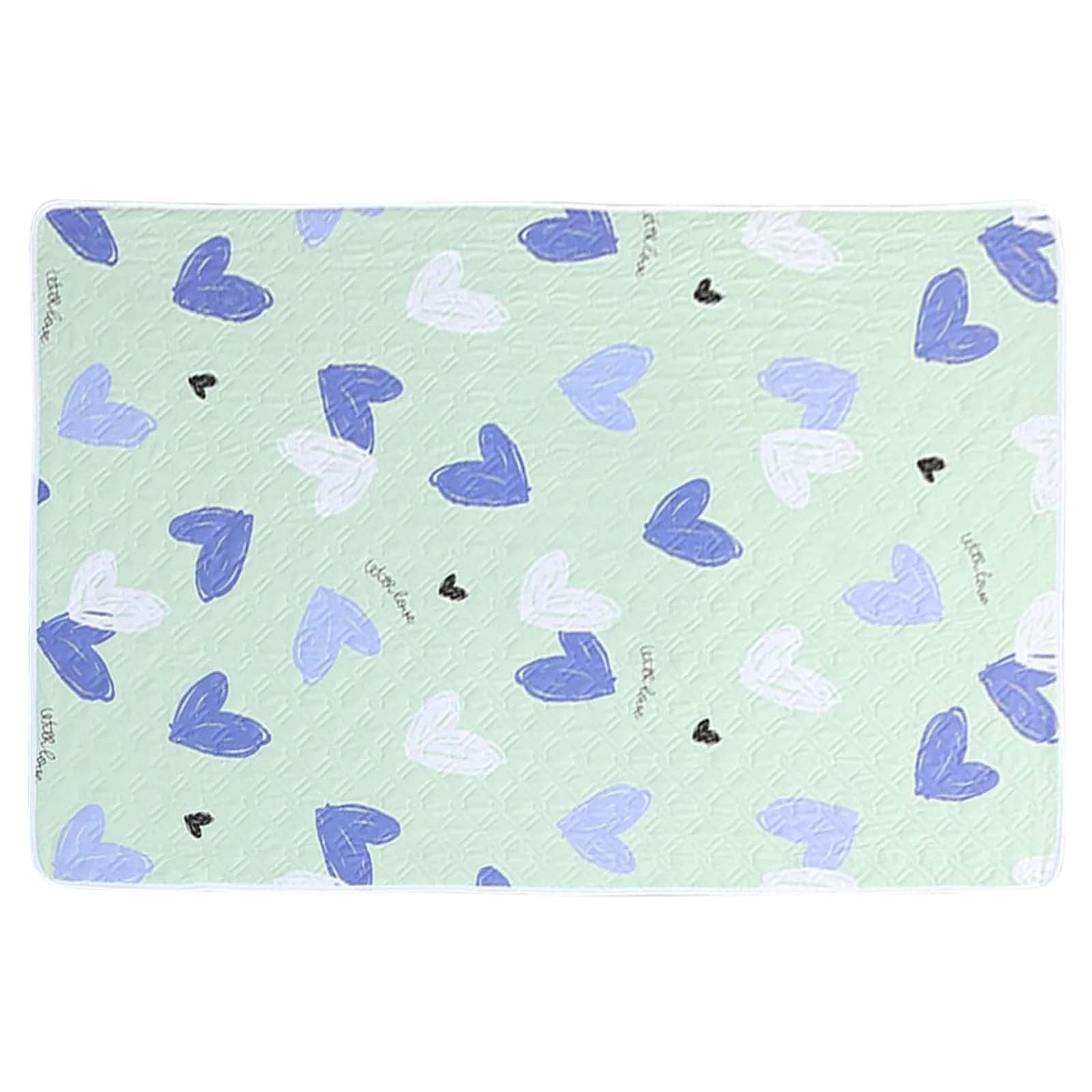 Kaireo 100X150Cm Washable Diaper Pad,Reusable Bed Underpad for Adults ...
