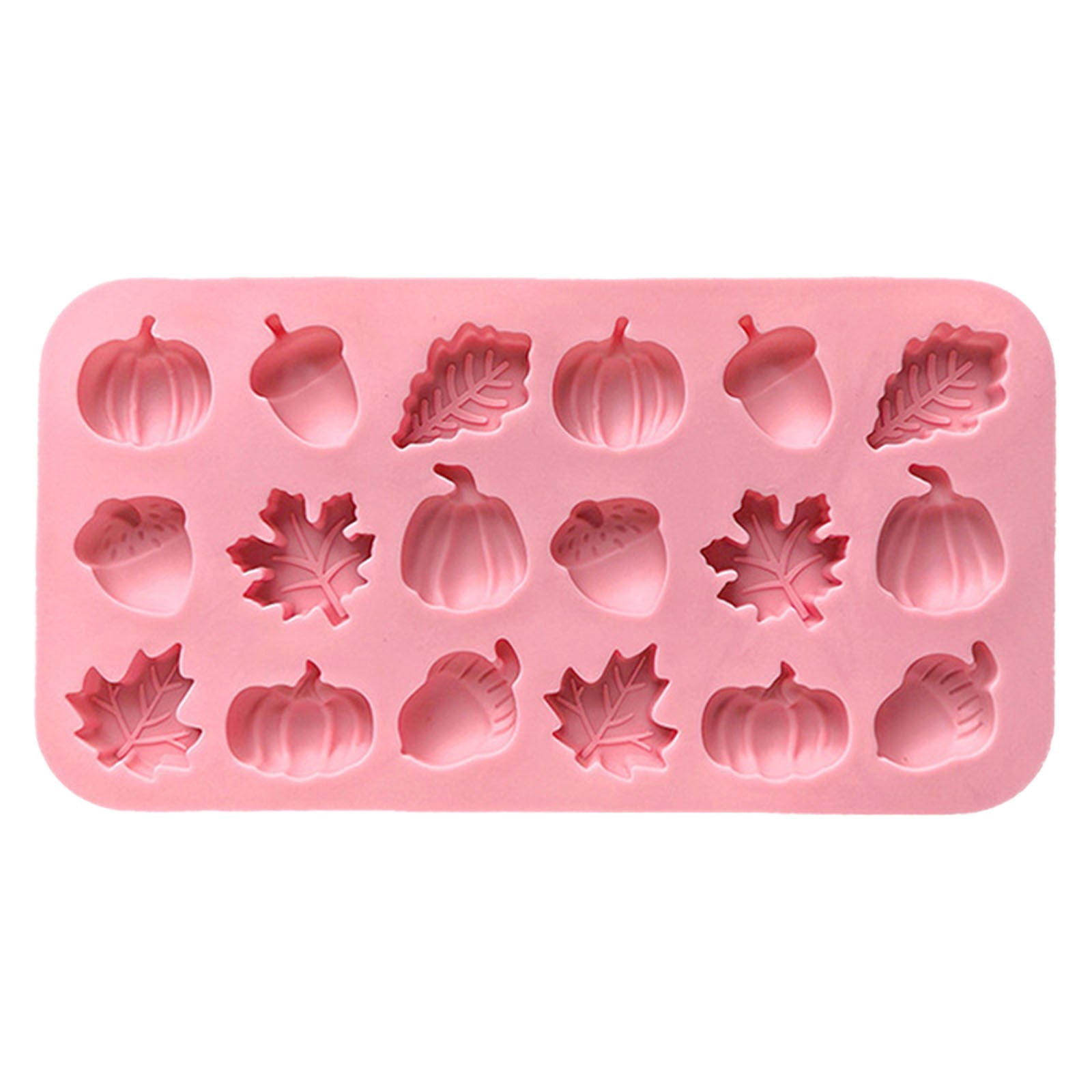 Kaireo 18-Piece Pumpkin Maple Leaf Mold,Fall Silicone for Autumn Maple ...