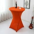 Kaireo 43.3x23.6 Inch Blue Spandex Fitted Round Tablecloth , Stretch ...