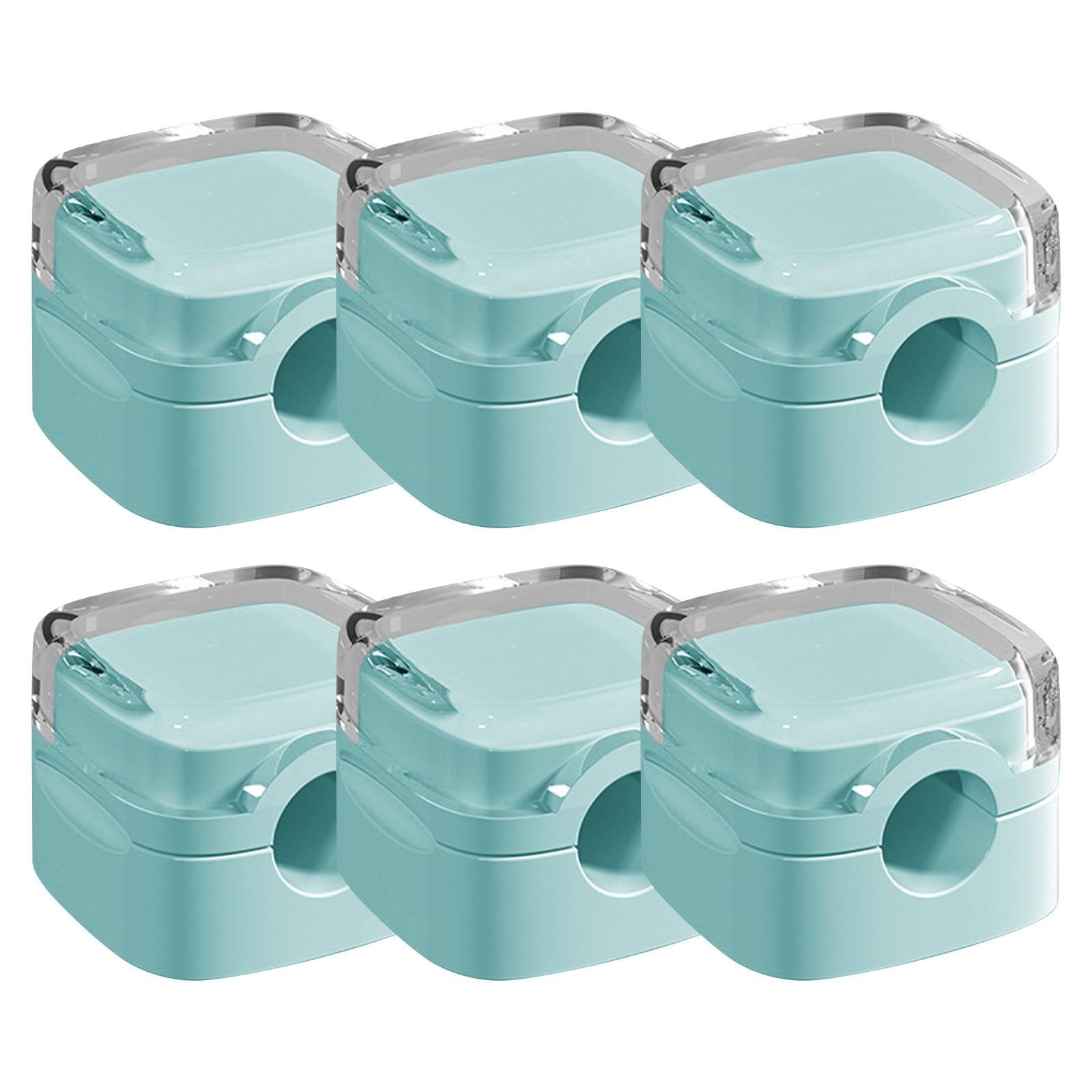 Kaireo 6-Pack of Blue Magnetic Wire Clips,Cable Clips 6 Pieces Charging ...