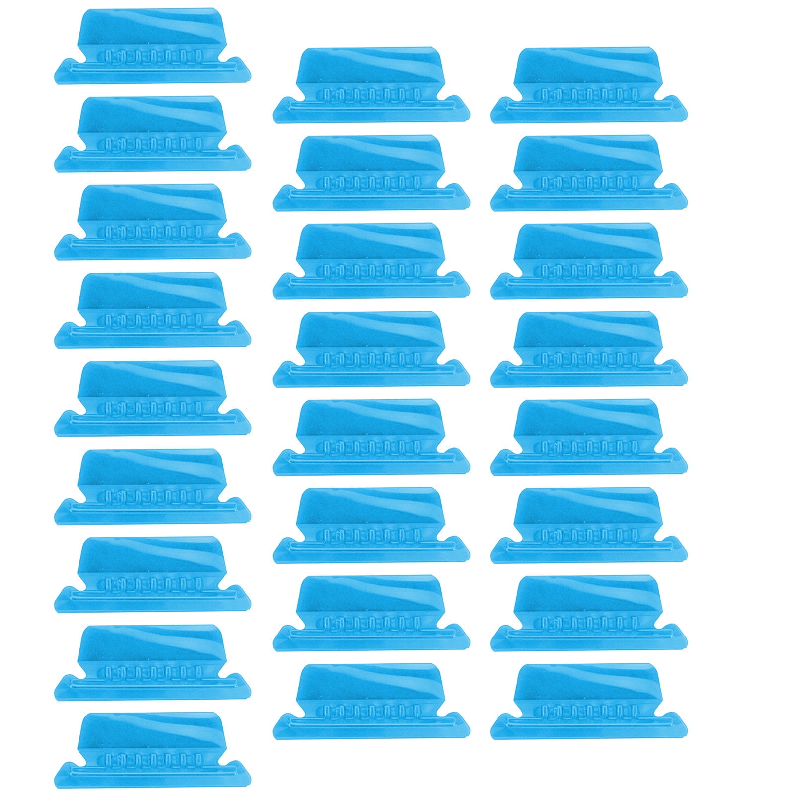 Kaireo Color Label Index Clips, 25 Pcs Blue, File Folder Tabs with 25 ...