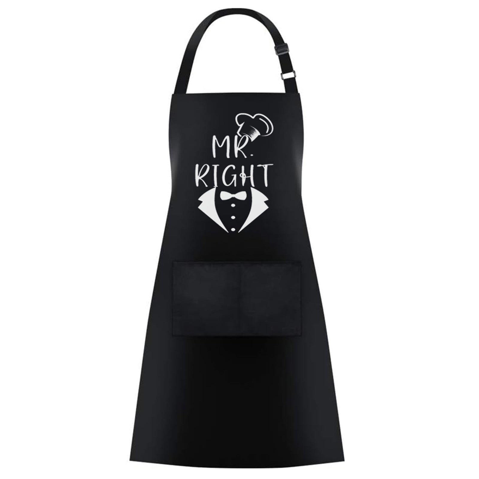 Kaireo Creative Couple Aprons,White,Couple Apron Set Stylish Couple ...