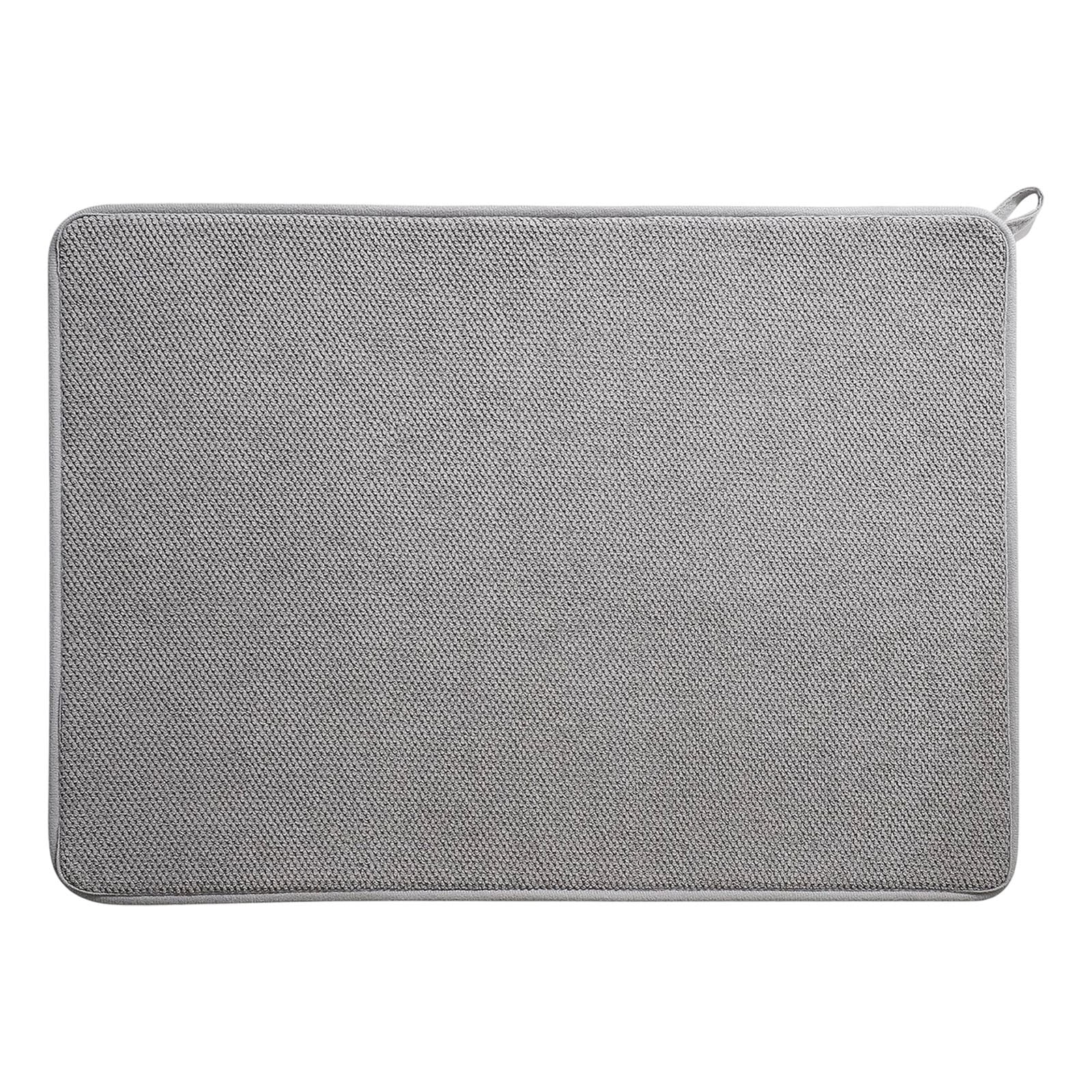 Kaireo Dish Drying Mat 20 X 15 inch Absorbent Microfiber Dishes Drainer ...
