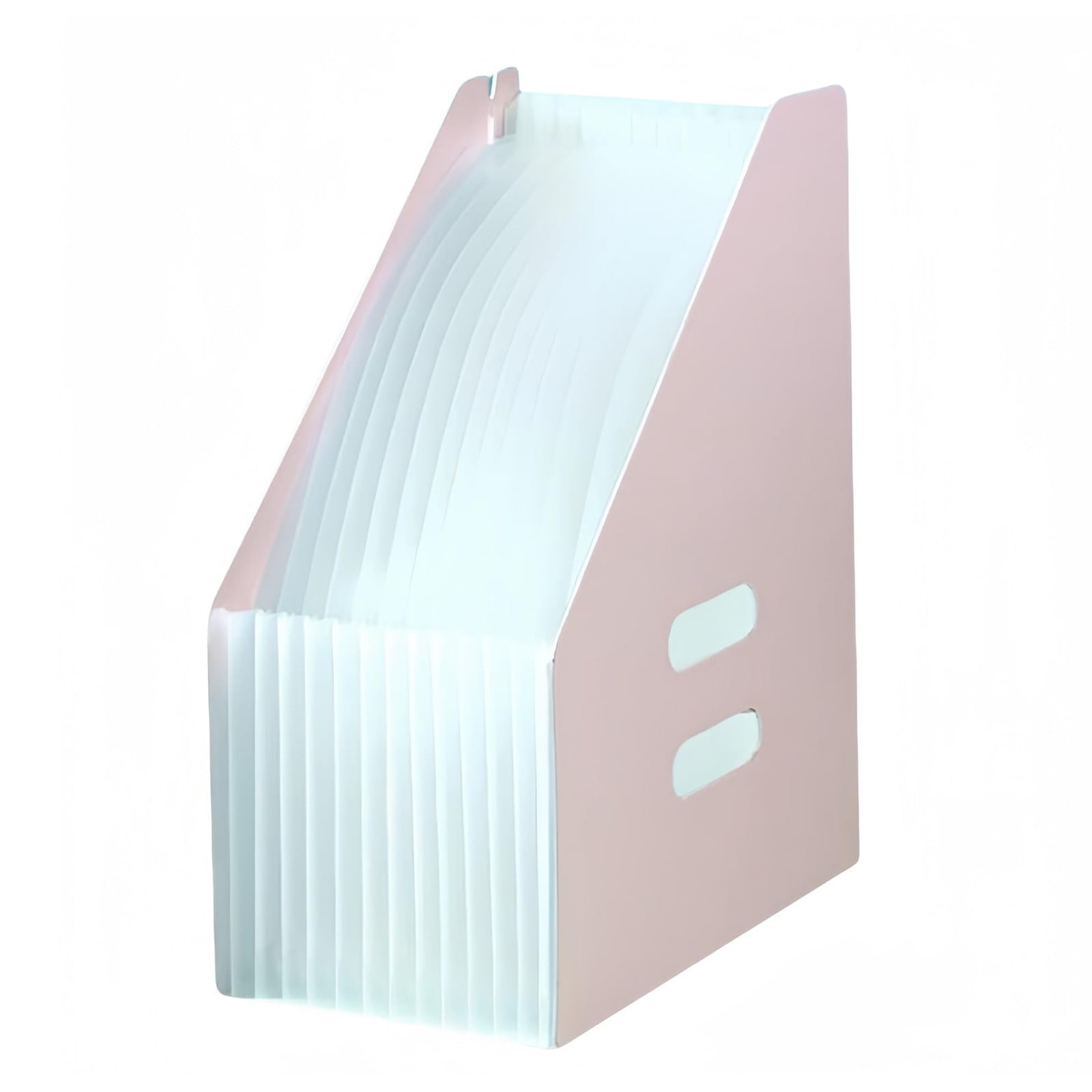 Kaireo Office Cabinet, Bellows Bag Large Capacity File Storage Pink ...