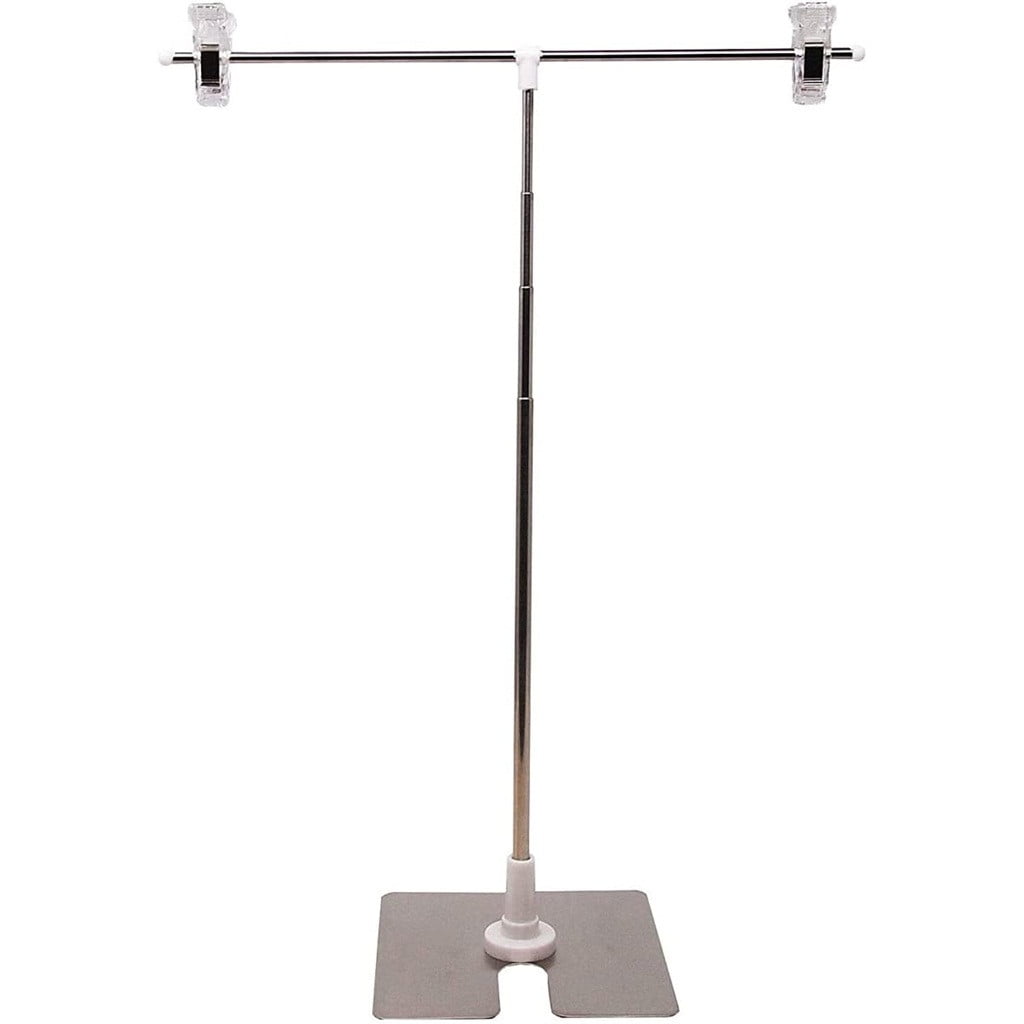 Kaireo Pop Stainless Steel Poster Stand with Iron Base,Adjustable T ...