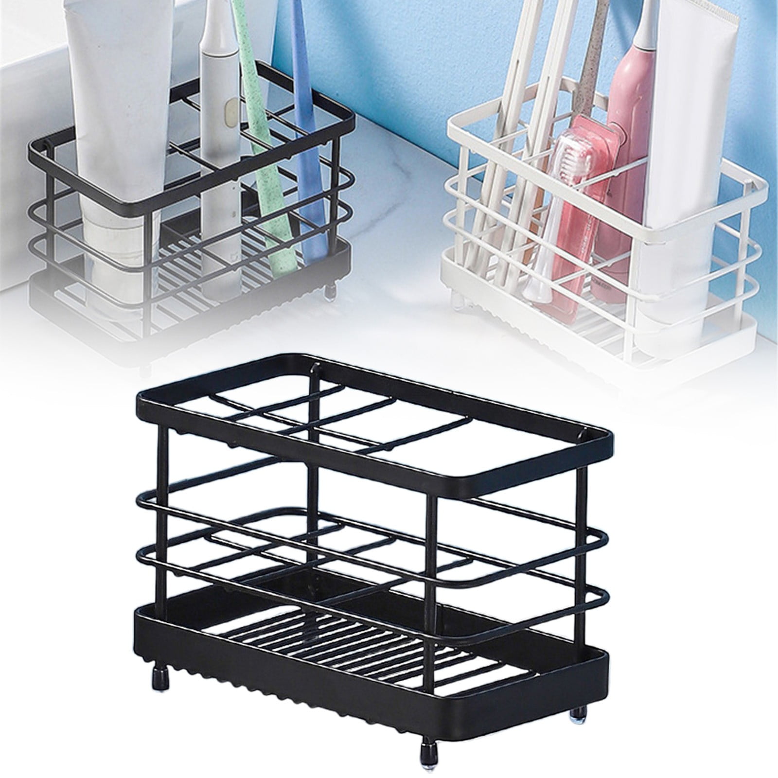 Kaireo Rack Under $5 Toothbrush Holders for Bathrooms Stainless ...