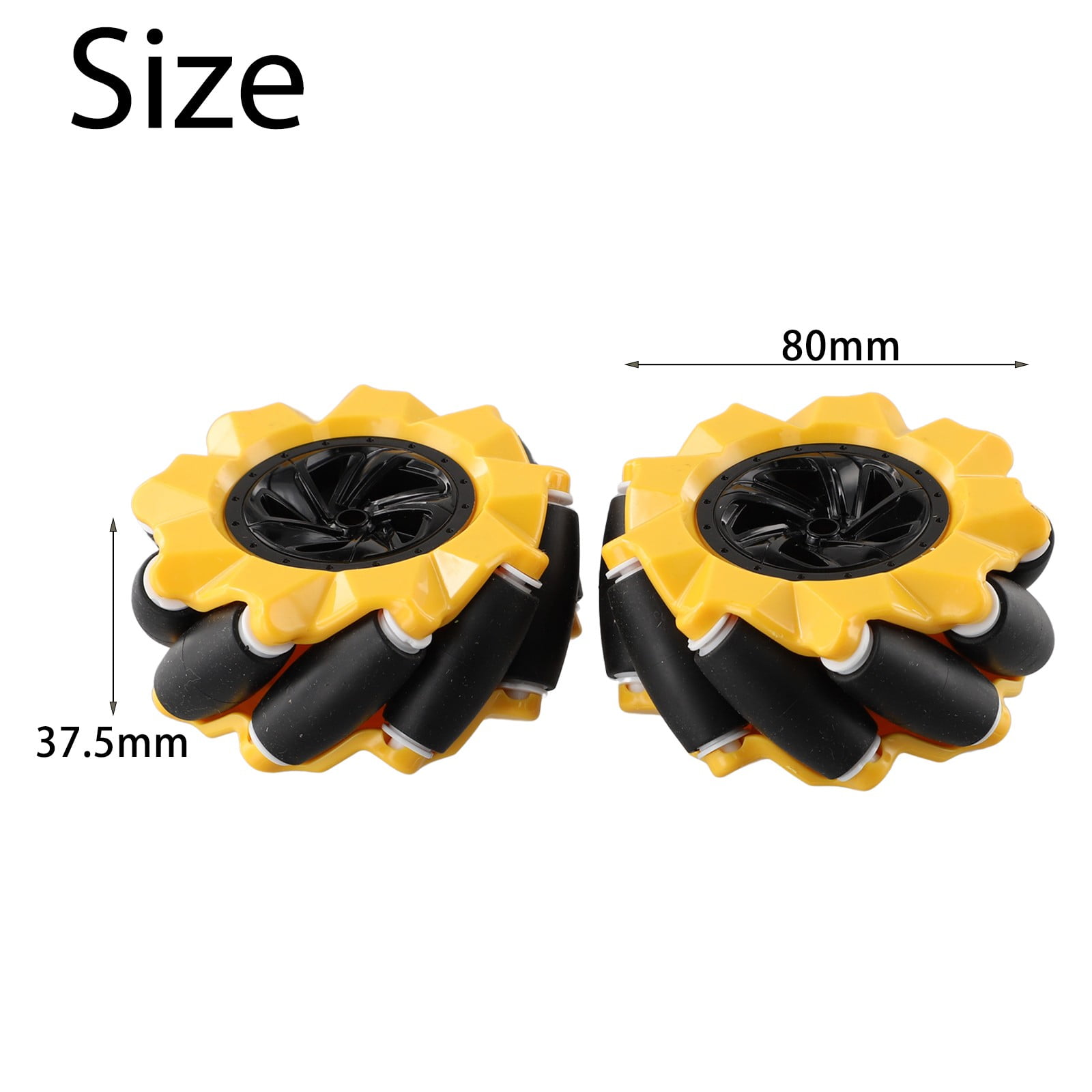 Kairuite 1-Kit Mecanum Wheel Omnidirectional Wheel DIY Smart Robot Car ...