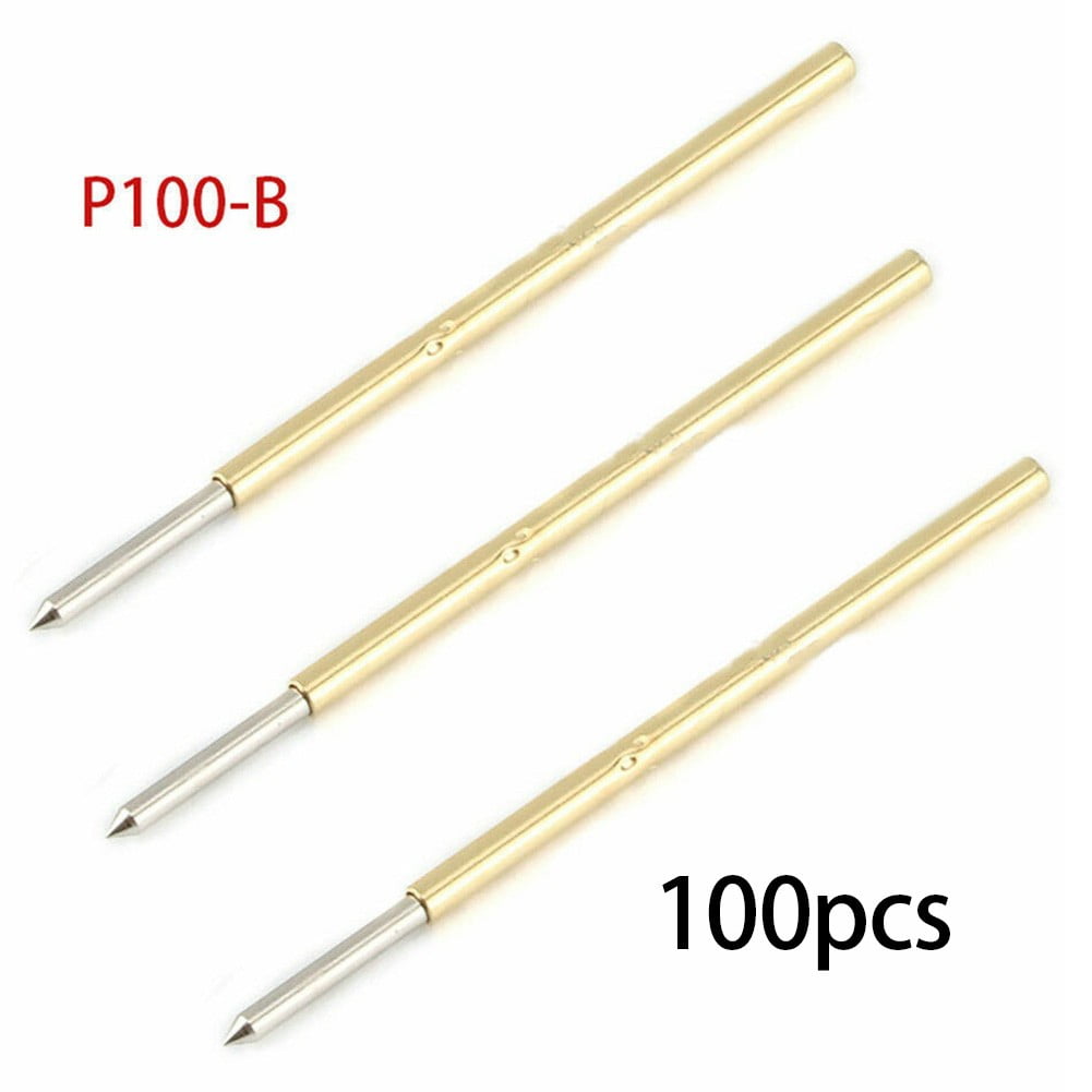 Kairuite 100x Dia 0.68mm-2.36mm Multiple Types Spring Test Probe Pogo ...