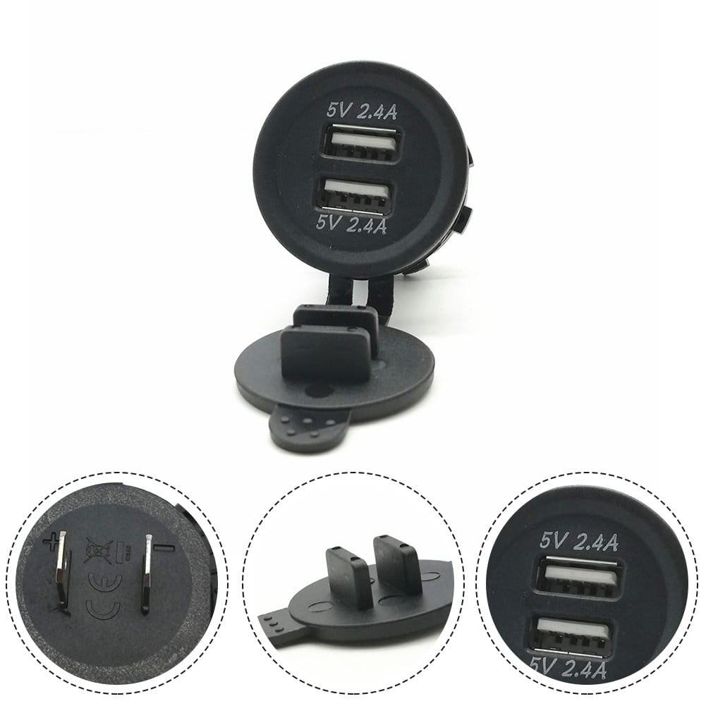 Kairuite 12v CBE C-Line Dual Double USB Socket Module Charger Campervan ...