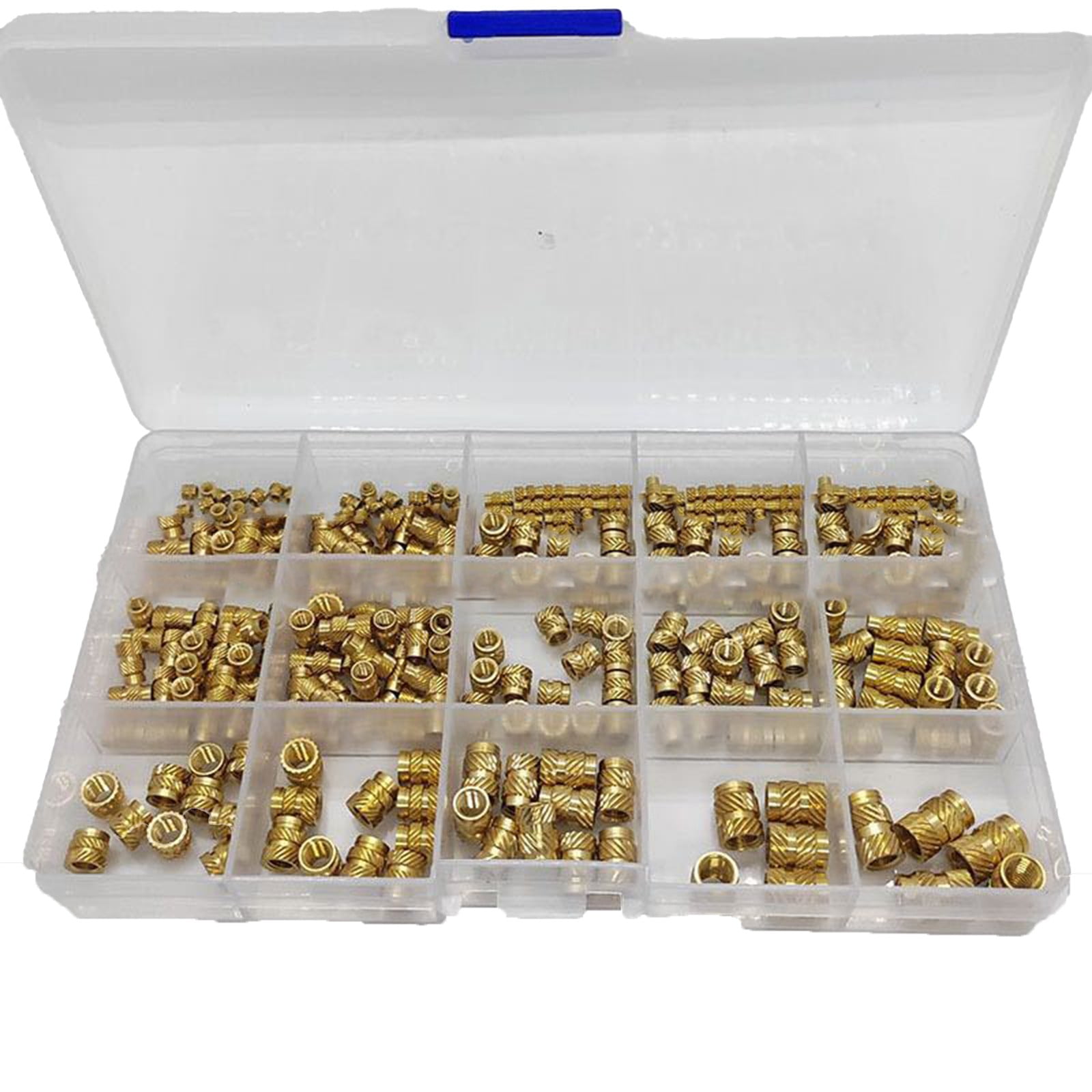 Kairuite 220 Brass Knurled Threaded Inserts for 3D Printer Insert Nuts ...