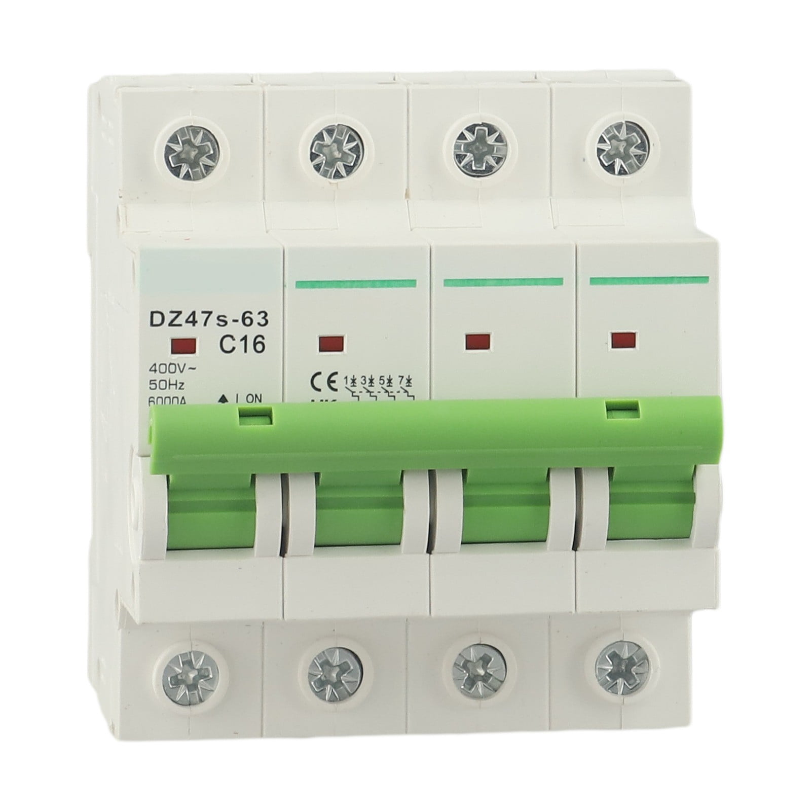 Kairuite 4P Circuit Breaker AC400V CircuitBreaker Residual Current ...