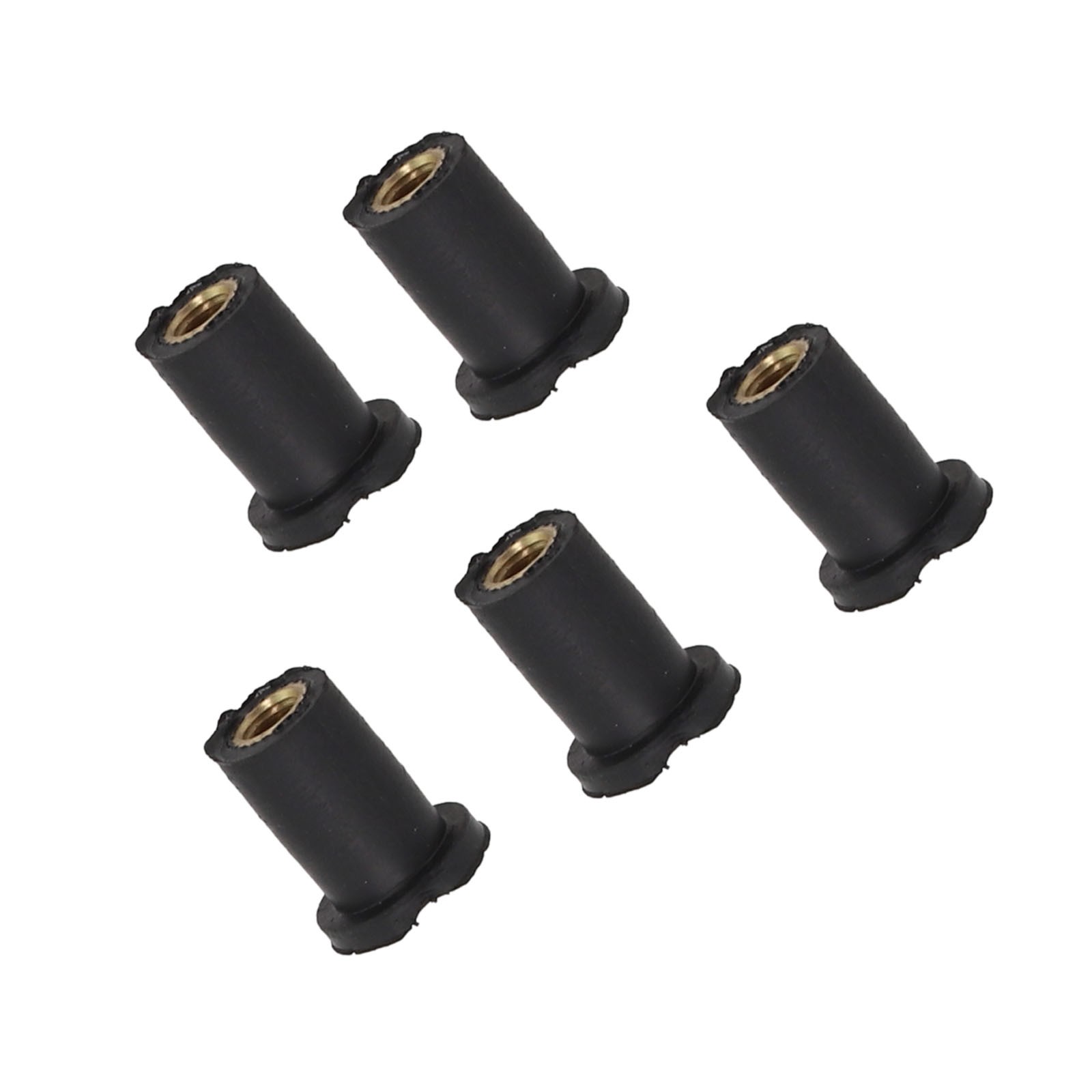 Kairuite 5PCS Motorcycle Windshield Rubber Nuts Vibration Damper Panel ...