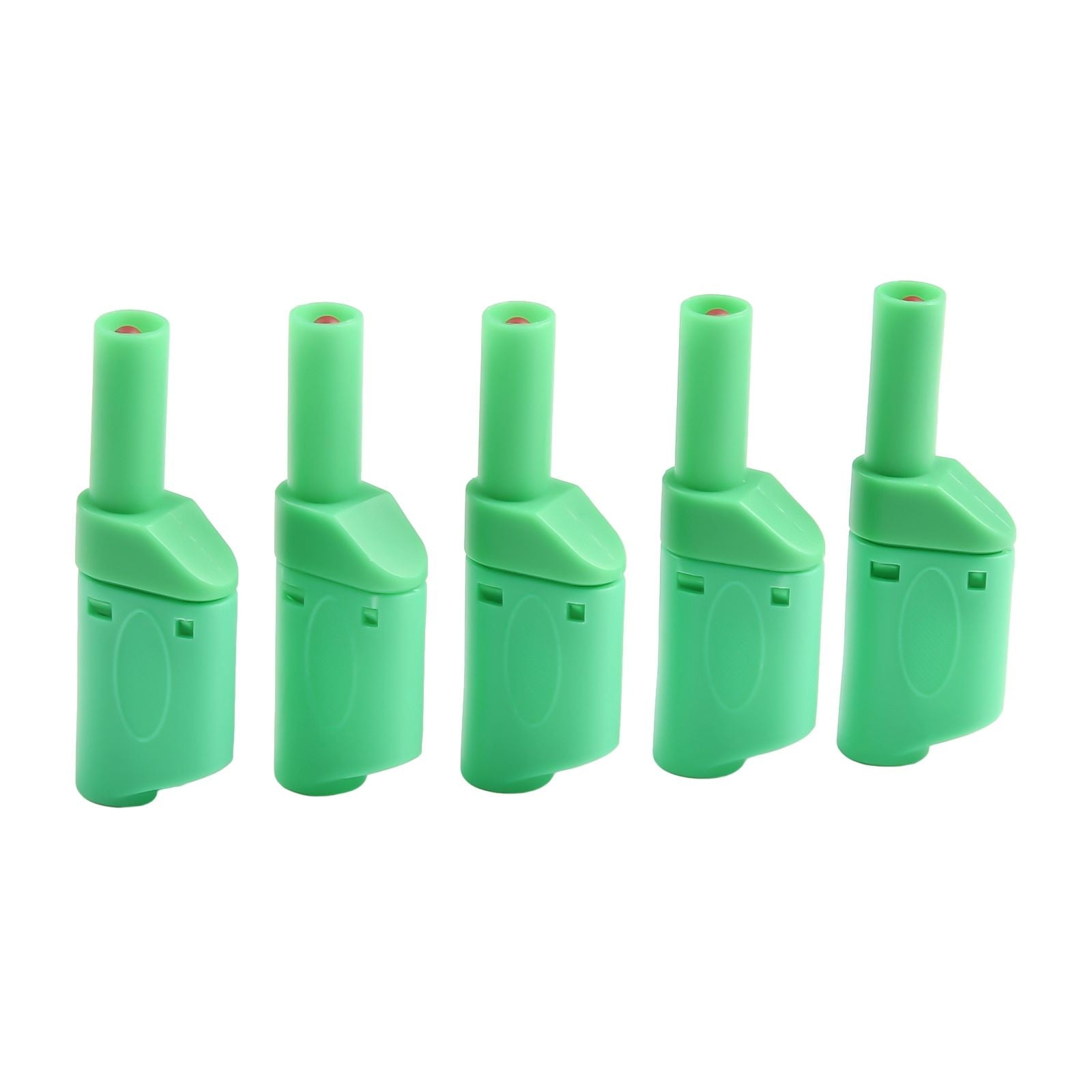 Kairuite 5pcs Safety 4mm Banana Plug Male Retractable Sheath Stackable ...