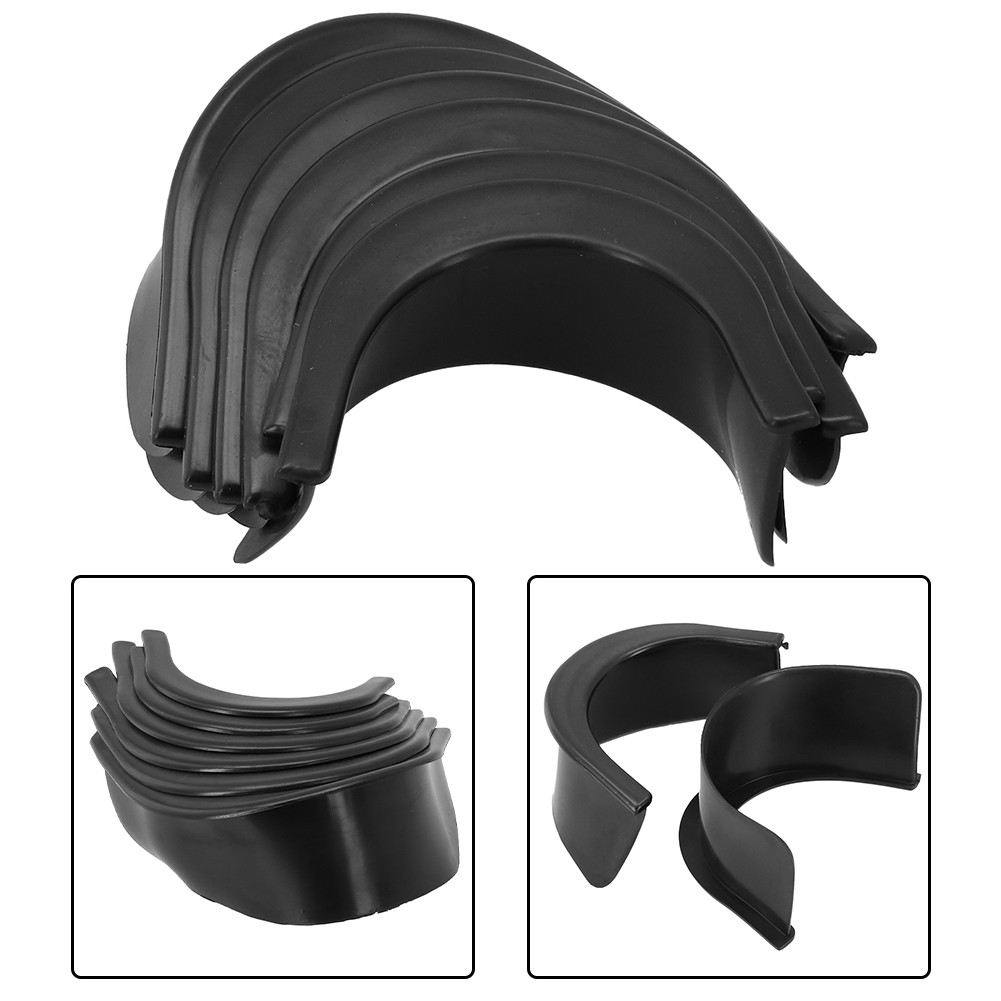 Kairuite 6 x Pool Table Rubber Pockets Lined Adult Billiards Middle ...