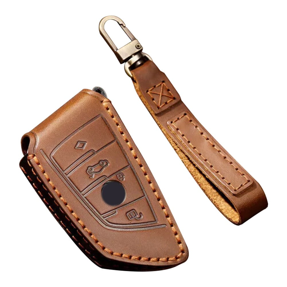 Kairuite Car Leather Remote Key Case Cover Fob For BMW for X3 for X4 3 ...