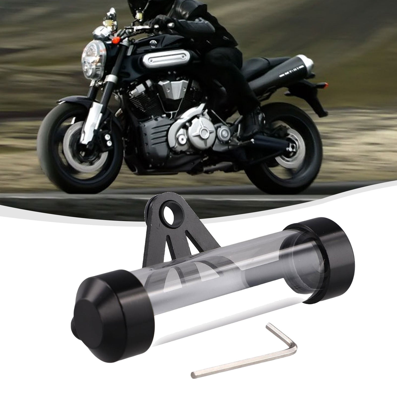 Motorcycle Tax Disc Holder Tube