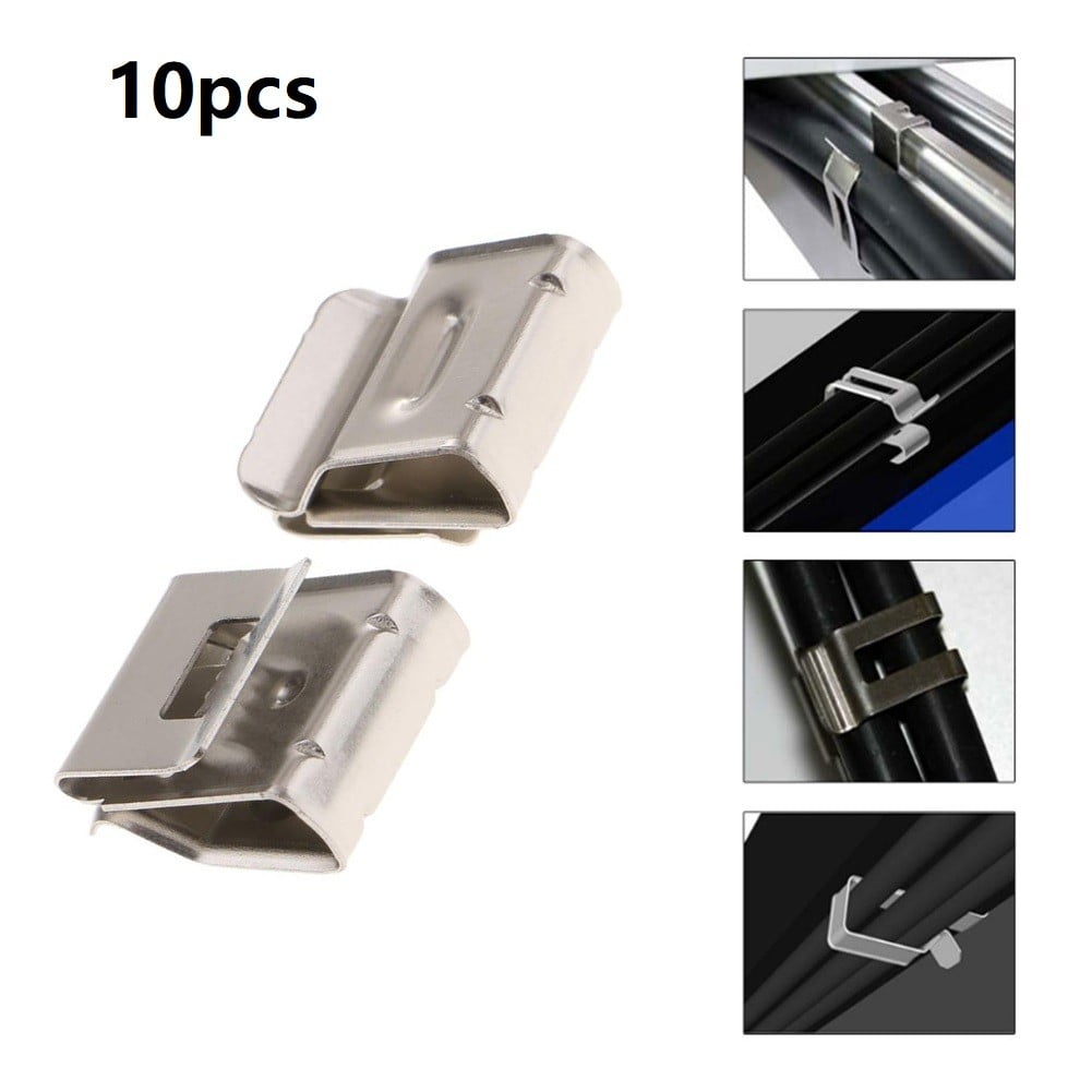 Kairuite Stainless steel solar panel cable clampPVcable clamp Wire ...