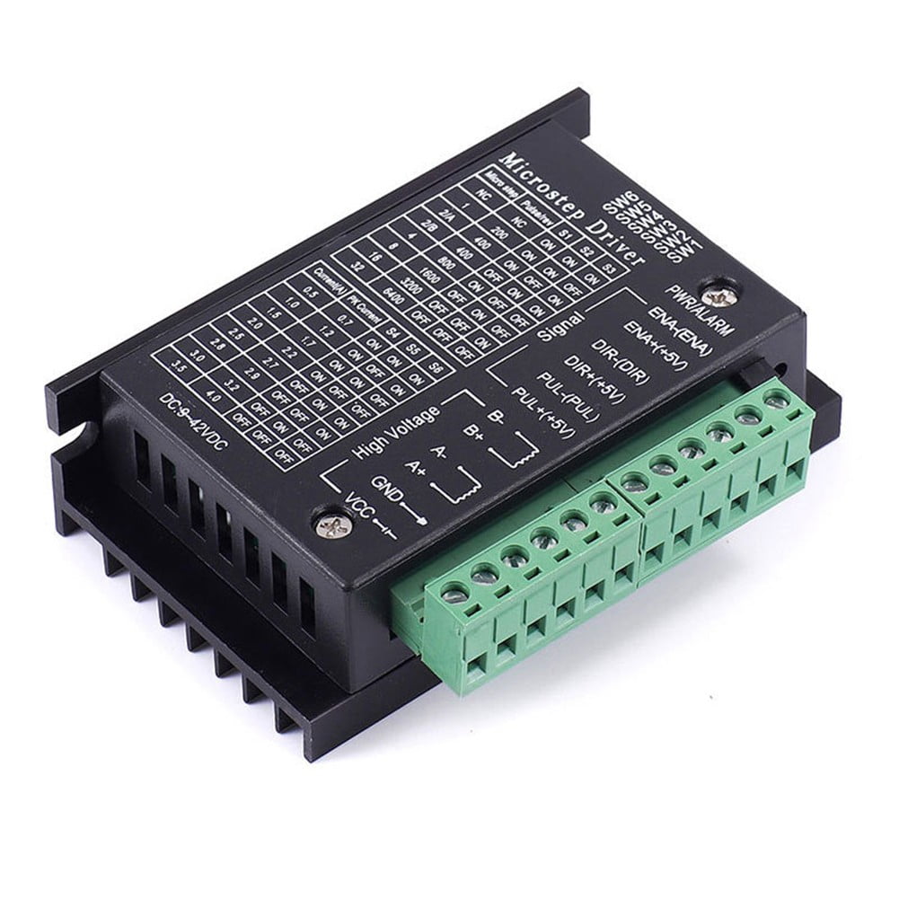 Kairuite TB6600 Stepper Motor Driver 32 segments 4.0A 42VDC for CNC ...