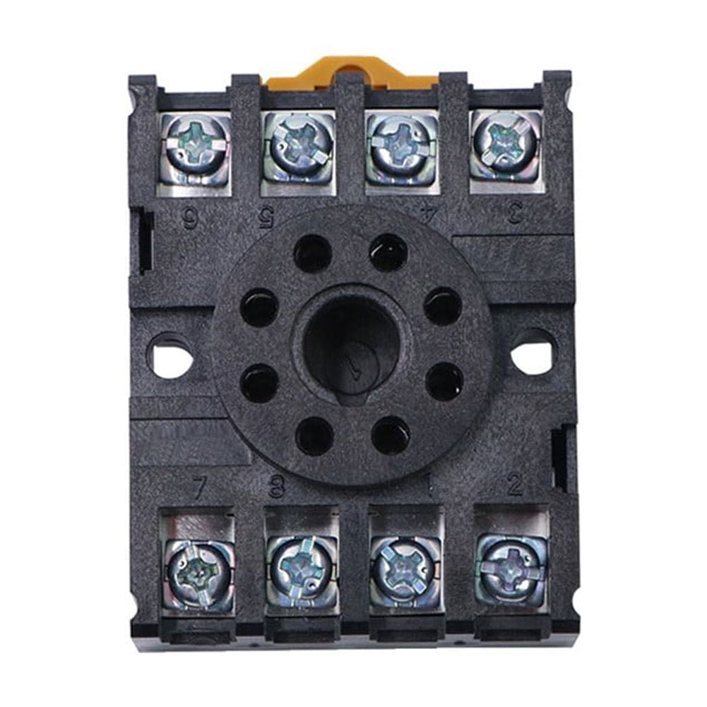Kairuite Timer Relay Socket Base For Pf083a 8pin Series Relay Mounting