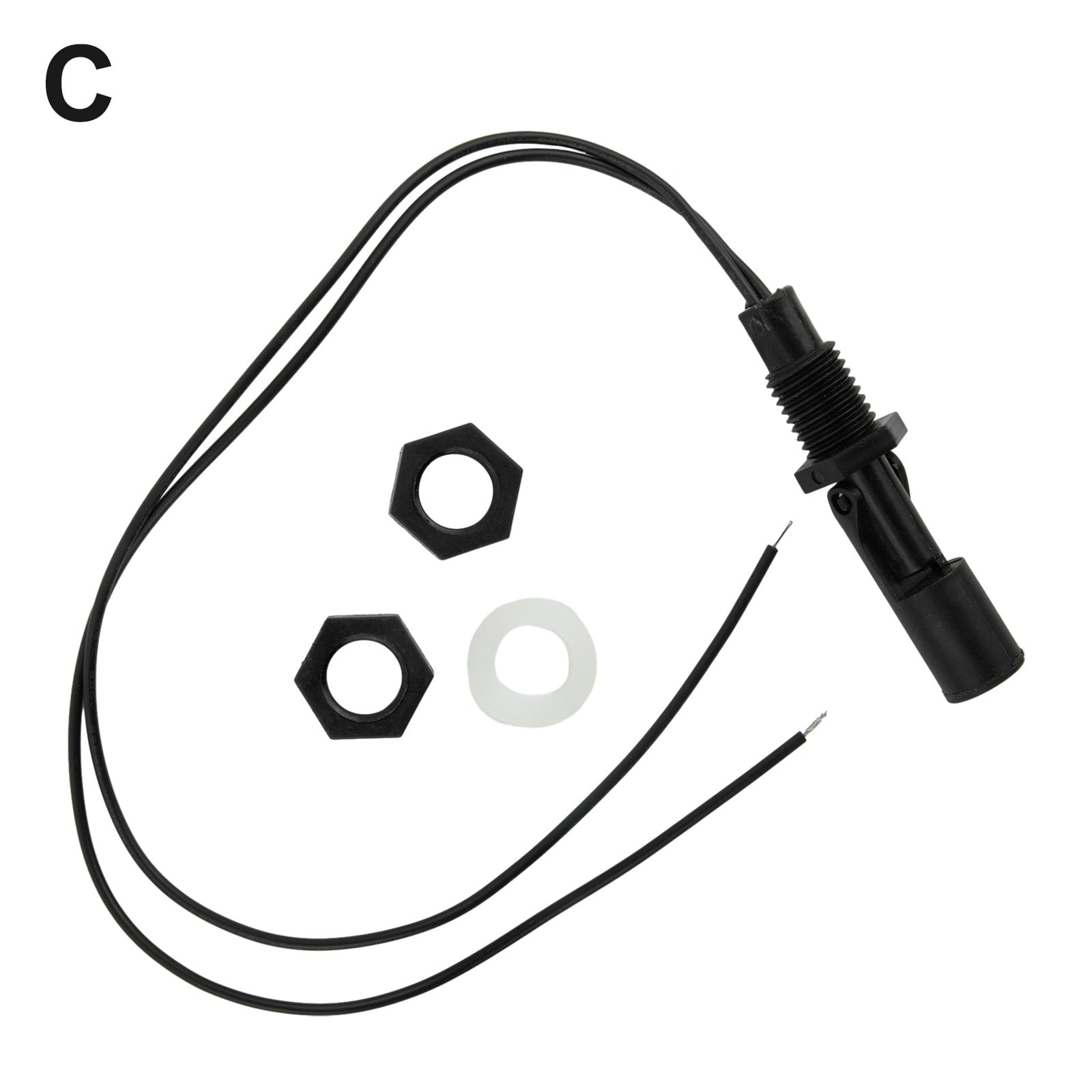 Kairuite Water Level Sensor Horizontal Liquid PP Side Mount Float ...