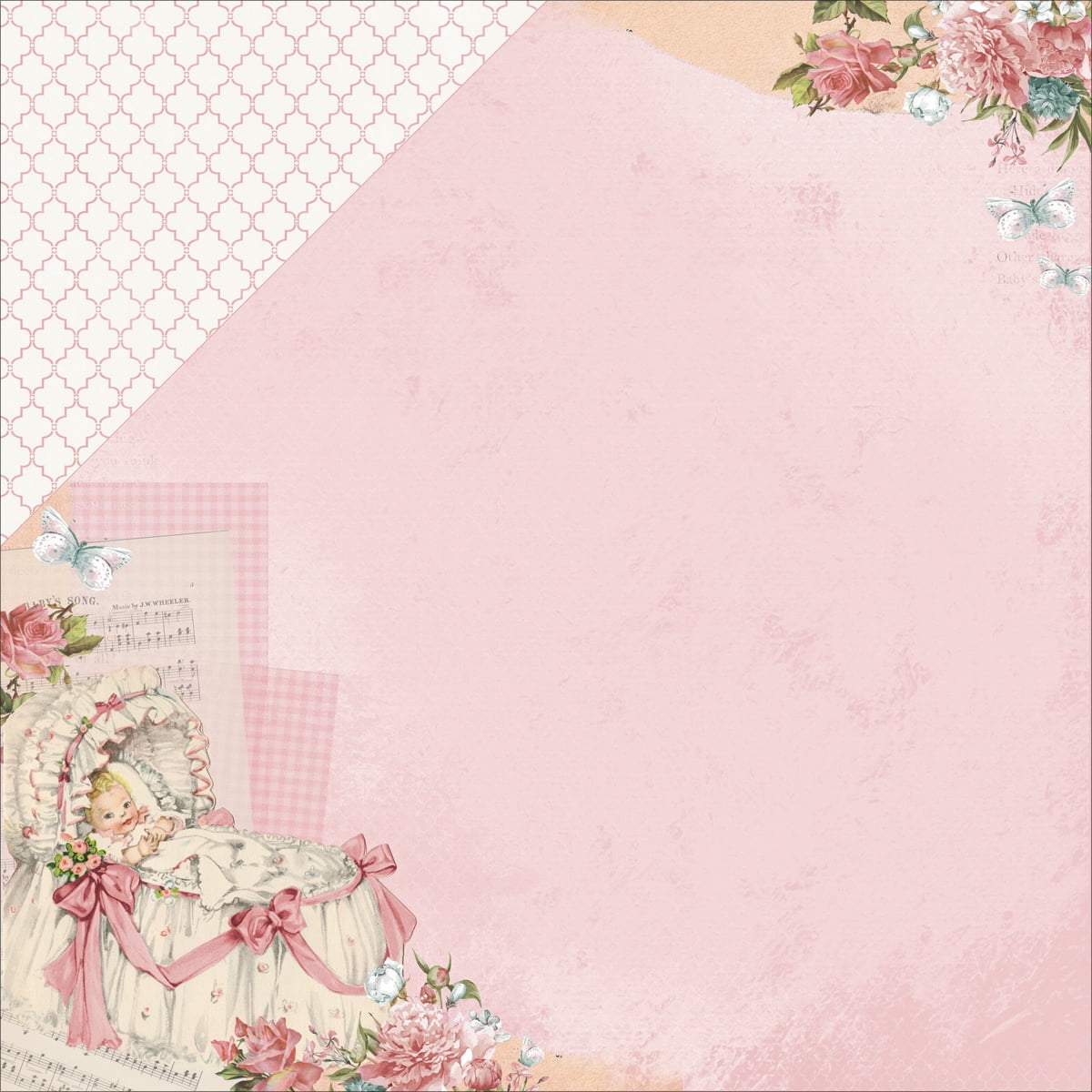 Kaiser Craft Peek A Boo 12 X 12 Inches Collection Double Sided Paper ...