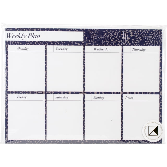 Kaiser Style Weekly Organizer-Opulence - Walmart.com