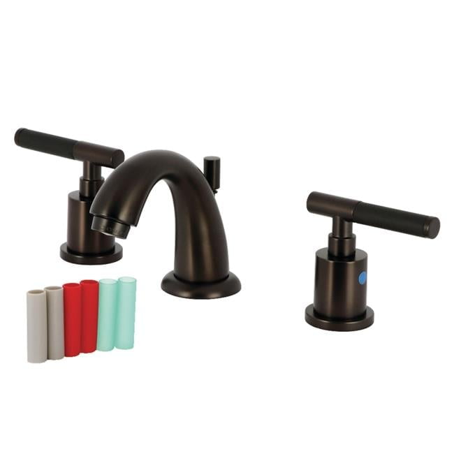 Kaiser Widespread Bathroom Faucets with Pop-Up Drain, Oil Rubbed Bronze ...