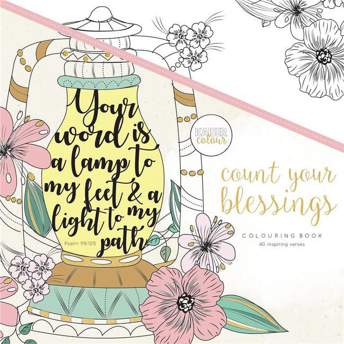Kaisercraft CL563 Blessings Kaiser Coloring Book - Walmart.com