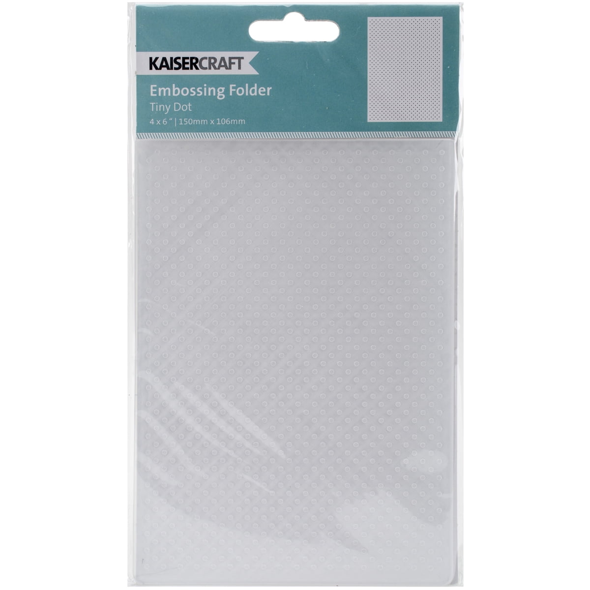 Kaisercraft Embossing Folder 4"X6"-Tiny Dots - Walmart.com