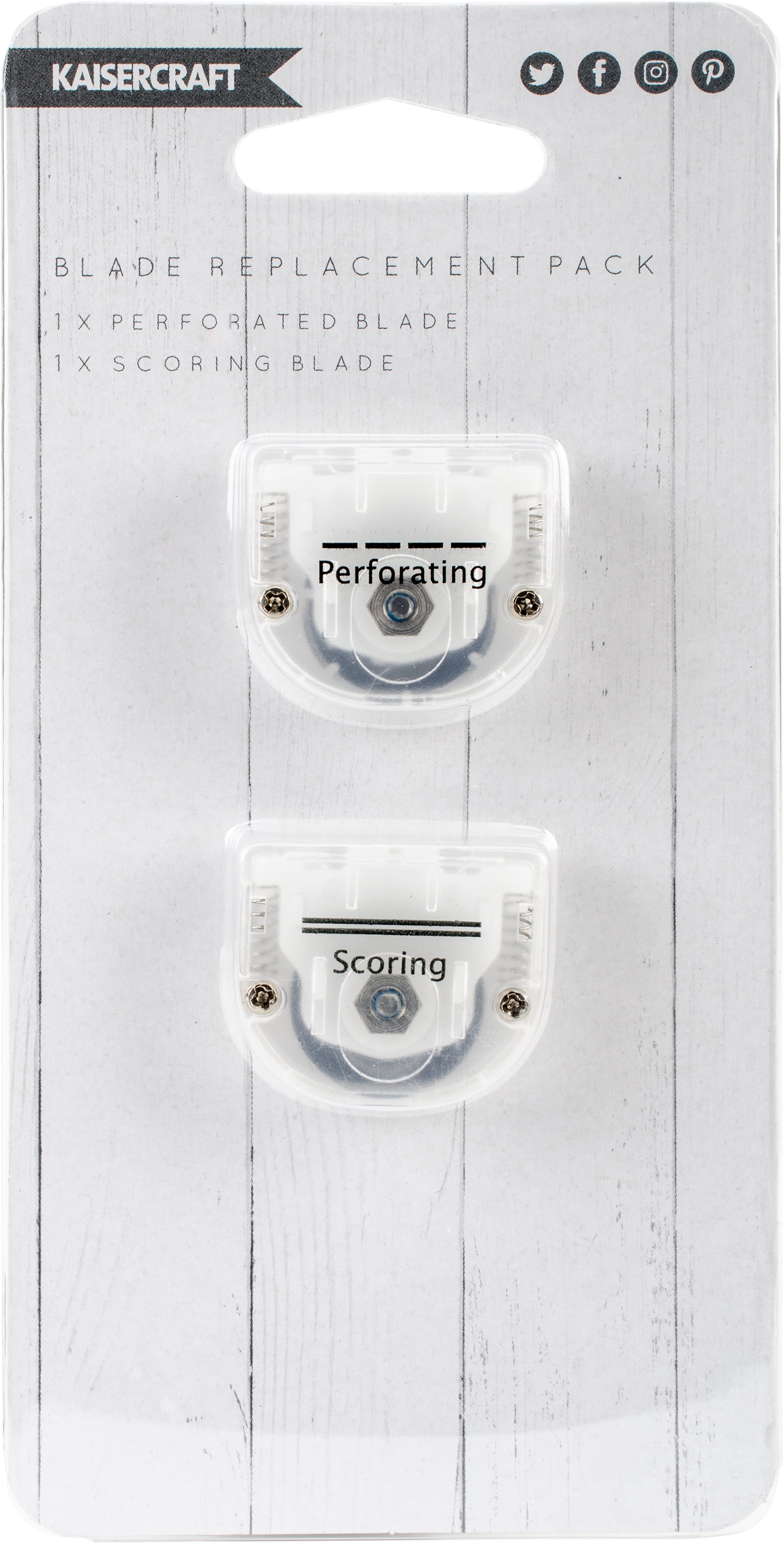Kaisercraft Kaiser Cutter Perf & Score Blade Replacement 2Pk- - Walmart.com