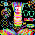 Kaitek Kids Glow Sticks Party Favor Set - 448 Pcs for Night Events ...