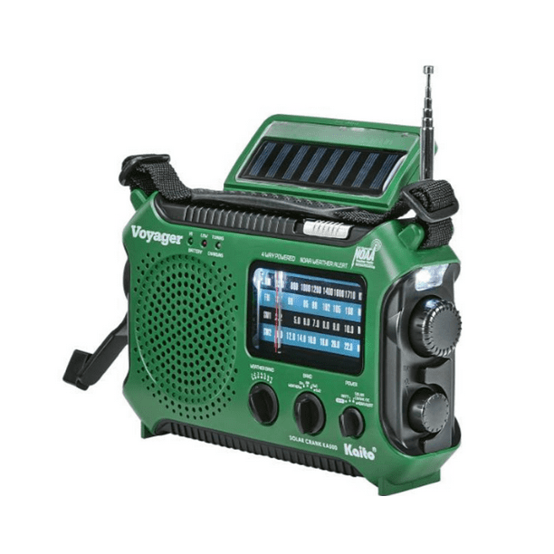 Kaito Voyager Emergency Radio - Green - Walmart Business Supplies