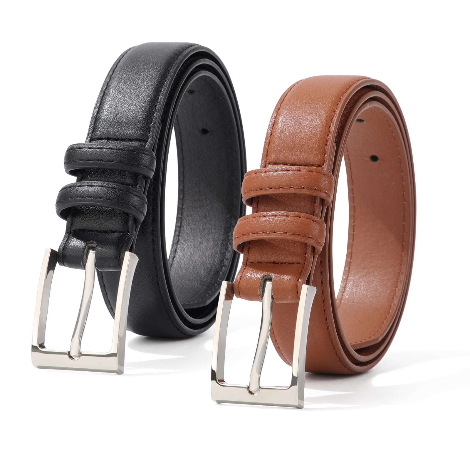 Kajeer Kids Leather Belts - Classic Girls Boys Belt With Alloy Prong ...