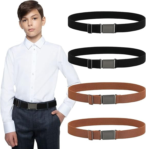 Kajeer Kids Magnetic Belt Adjustable Elastic Belts with Magnetic Buckle ...