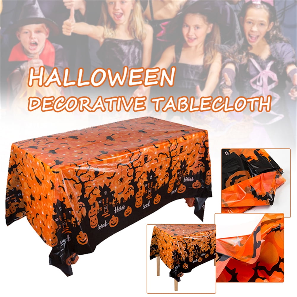 Kajiali 130*220cm Halloween Christmas Theme Tablecloth Background Wall ...