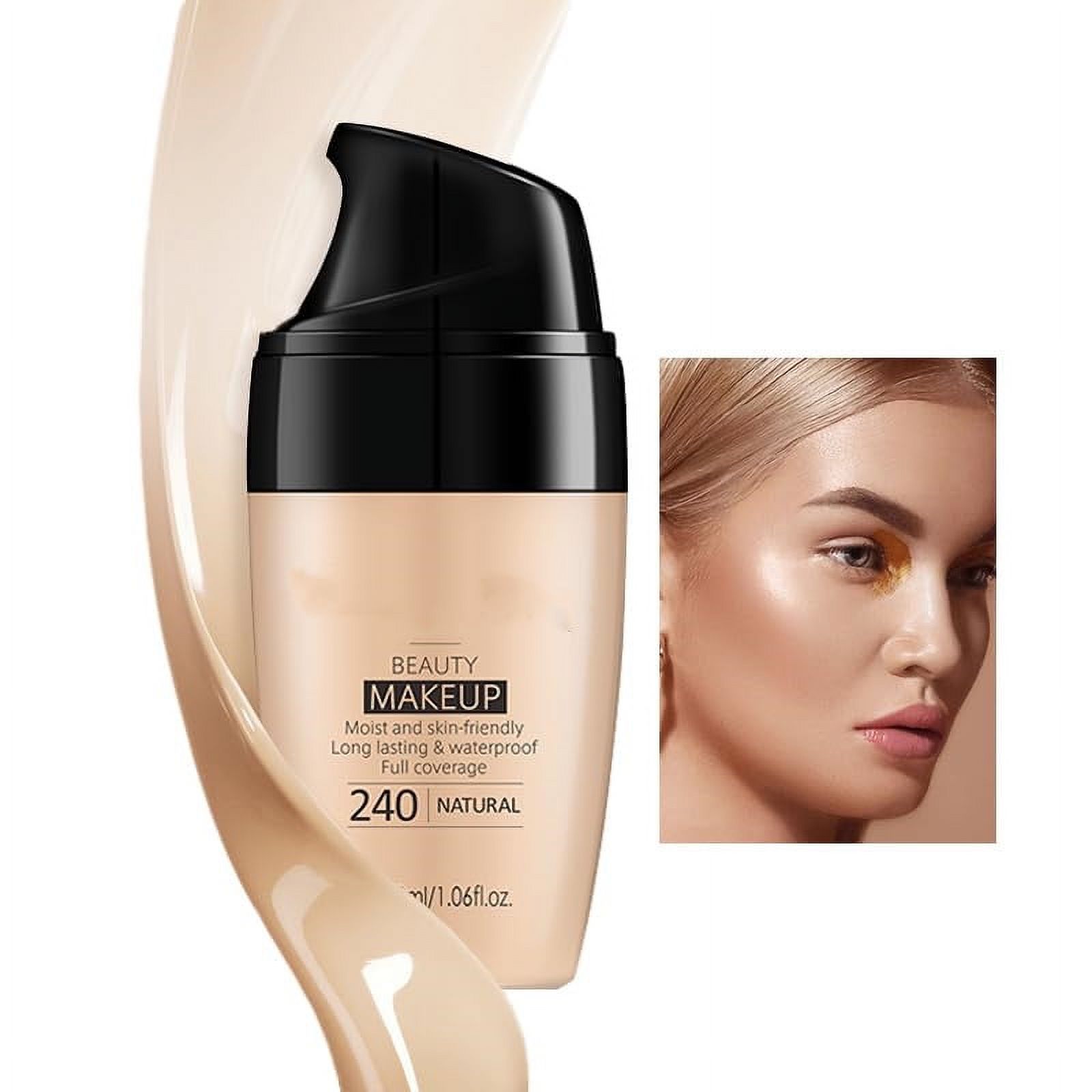 Kajiali Long-lasting Waterproof Face Makeup Base - Walmart.com