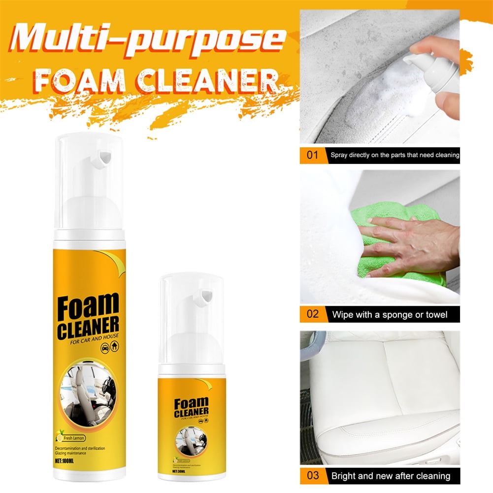 Kajiali Multifunctional Foam Cleaner Supplies Car Interior ...